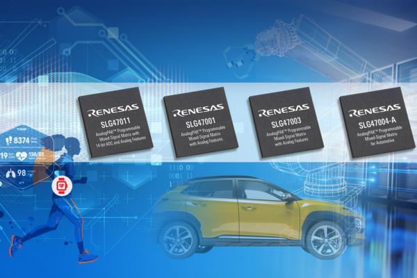 Renesas Introduces New AnalogPAK Programmable Mixed-Signal ICs ...